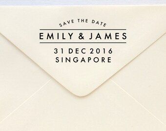 Save the Date Stamp - Etsy