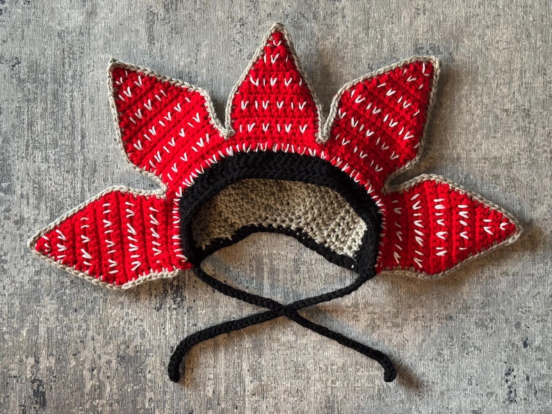 Demogorgon Hat – Handmade Monster Hat | Horror Cosplay & Gift for Fans ...