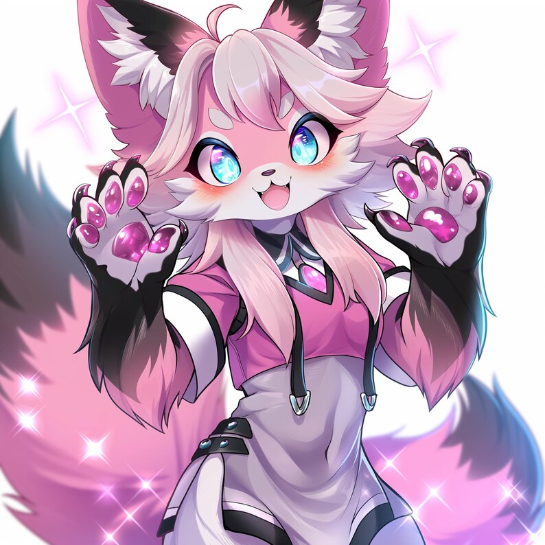 Custom Furry Art: Fursona, Anthro Character Digital Drawing - Etsy