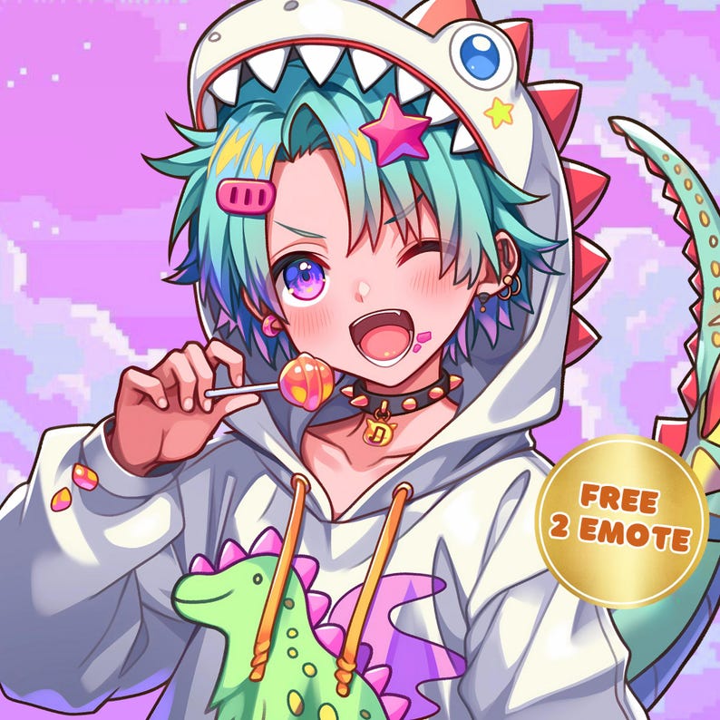 Custom Anime Profile Picture: PFP Commission for Twitch, Vtuber - Etsy ...