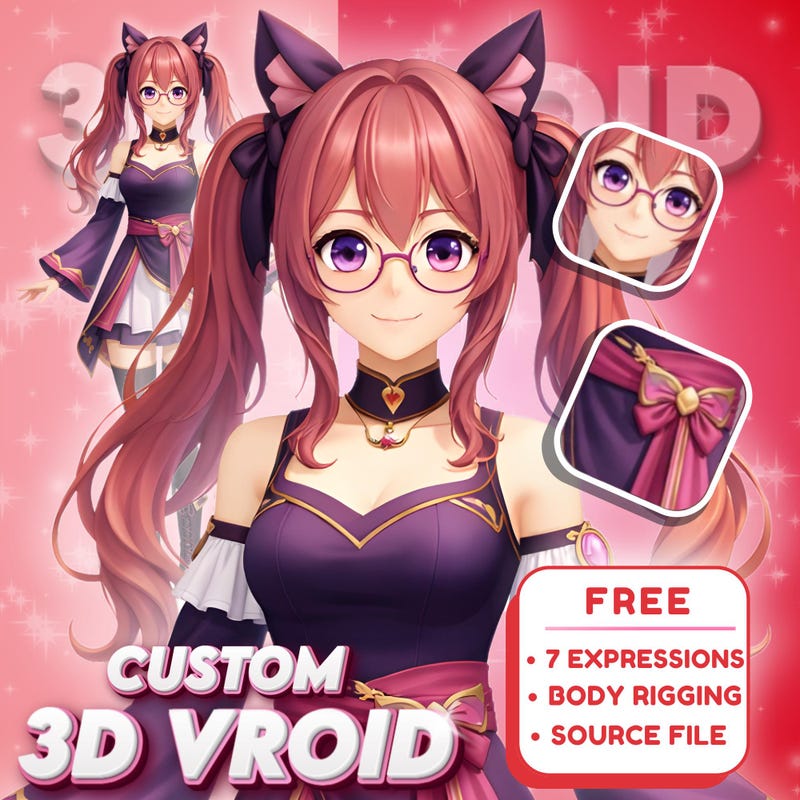 Chibi Avatars Vrchat - Etsy