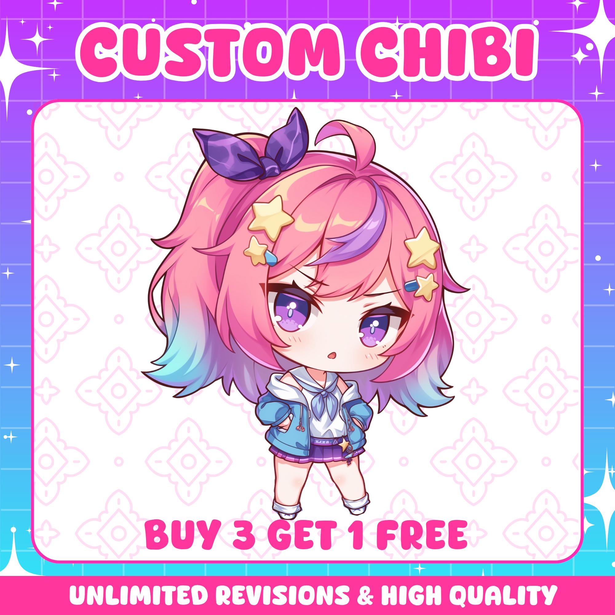 CUSTOM CHIBI PFP | Pfp Chibi, Pfp Commission, Chibi Commission, Chibi ...