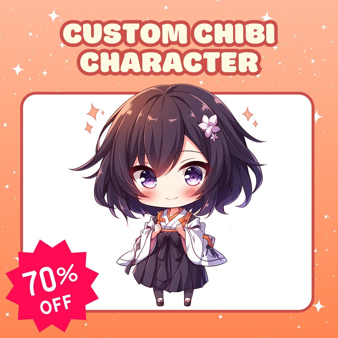 CUSTOM CHIBI, Chibi Character, Custom Chibi Commision, Chibi, Fanart ...