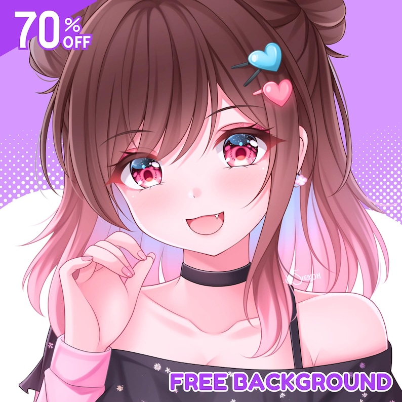 Custom Anime PFP Art Commission | Digital OC, Couple & Dnd Character ...
