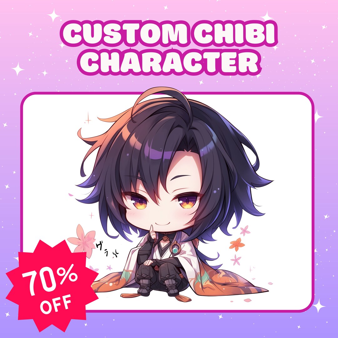 Chibi Character, Chibi Commission, Chibi Art, Chibi Custom, Chibi Png ...