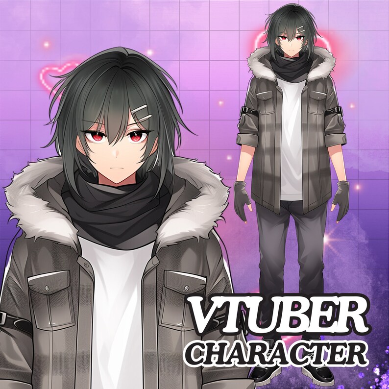 Custom Vtuber or Live2d Model Commission for Commercial Use or Rigging ...