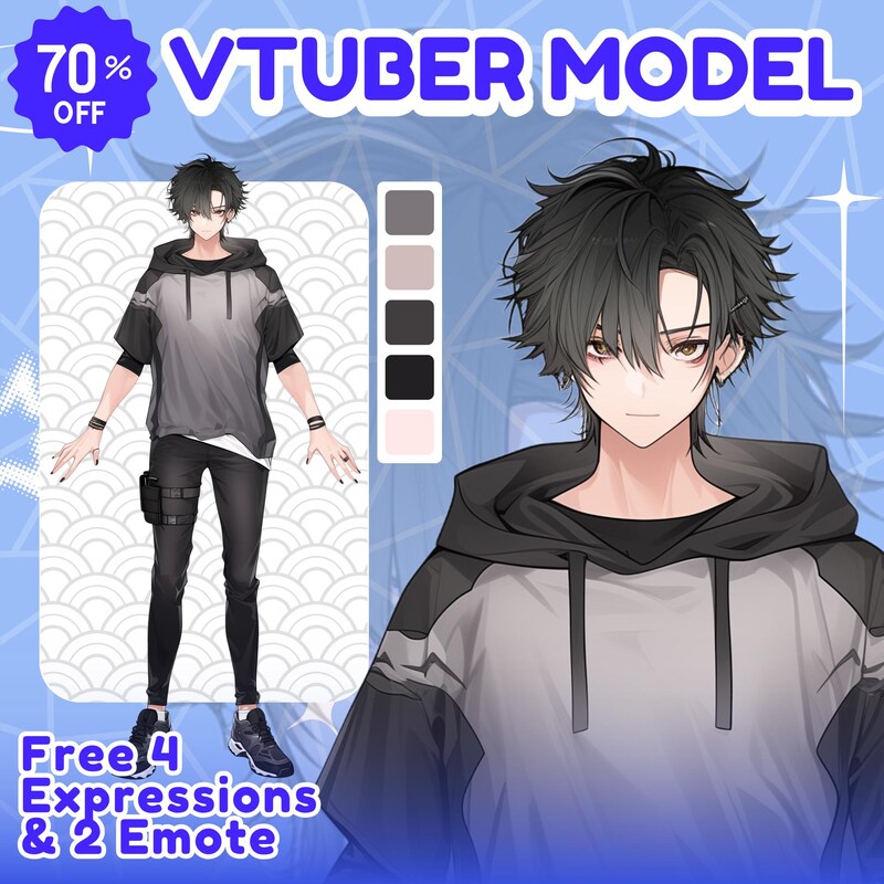 Vtuber Free Assets - Etsy