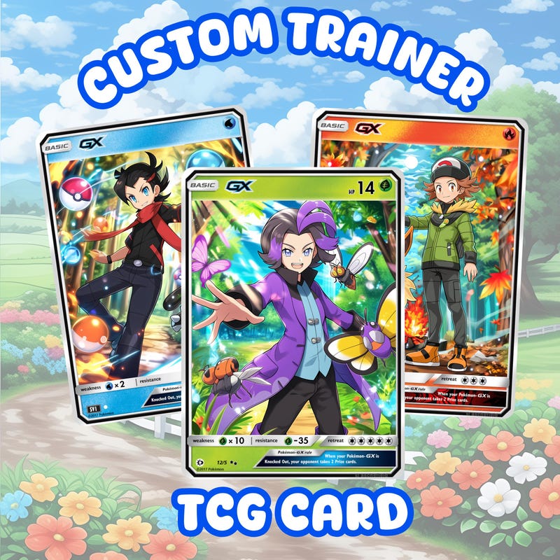 Funny Pokemoncards - Etsy