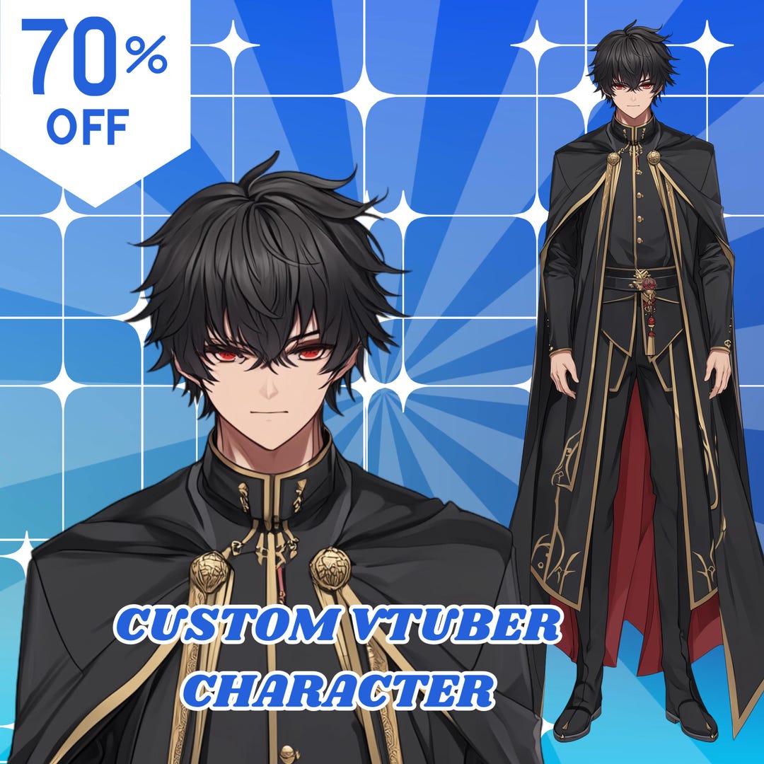 Custom Vtuber or Live2d Model Commission for Commercial Use or Rigging ...