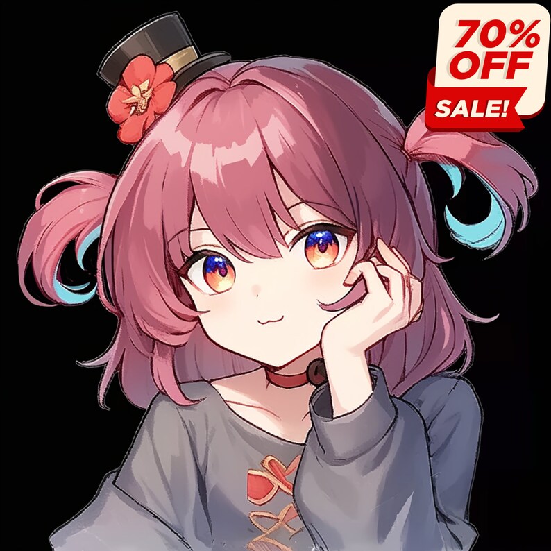 CUSTOM PFP Pfp Anime Character Commission PFP Chibi Social Media ...