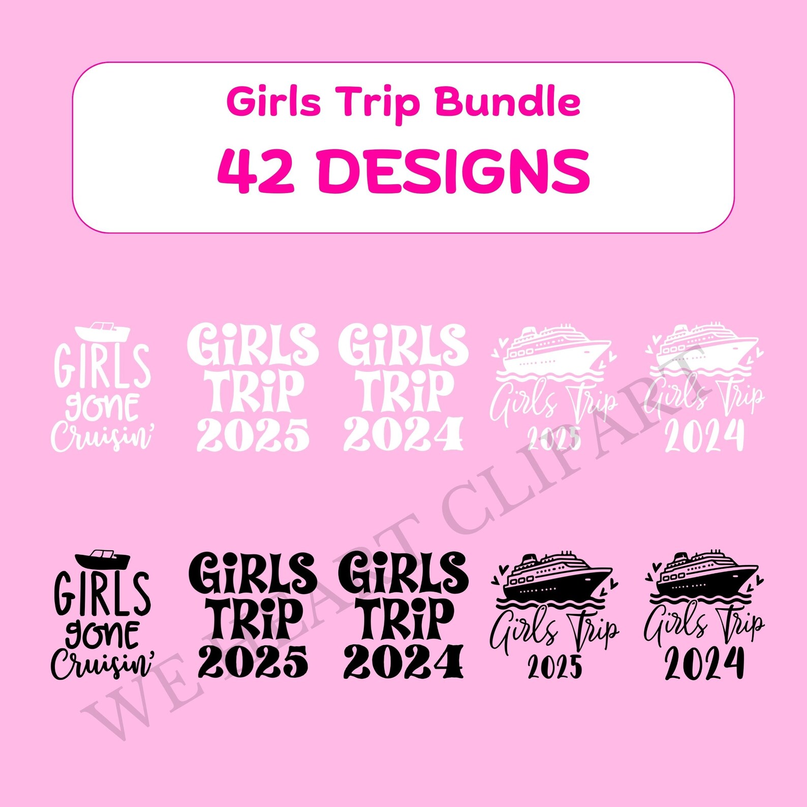 Girls Trip SVG | Girls Trip PNG | Girls Trip Clipart Bundle | Svg | Png ...