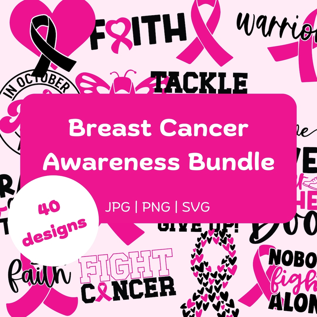 Breast Cancer SVG | Breast Cancer PNG | Breast Cancer Awareness Clipart ...