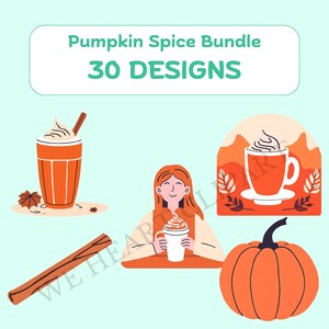 Pumpkin Spice PNG | Pumpkin Spice Clipart | SVG | Png | JPG | Pumpkin ...