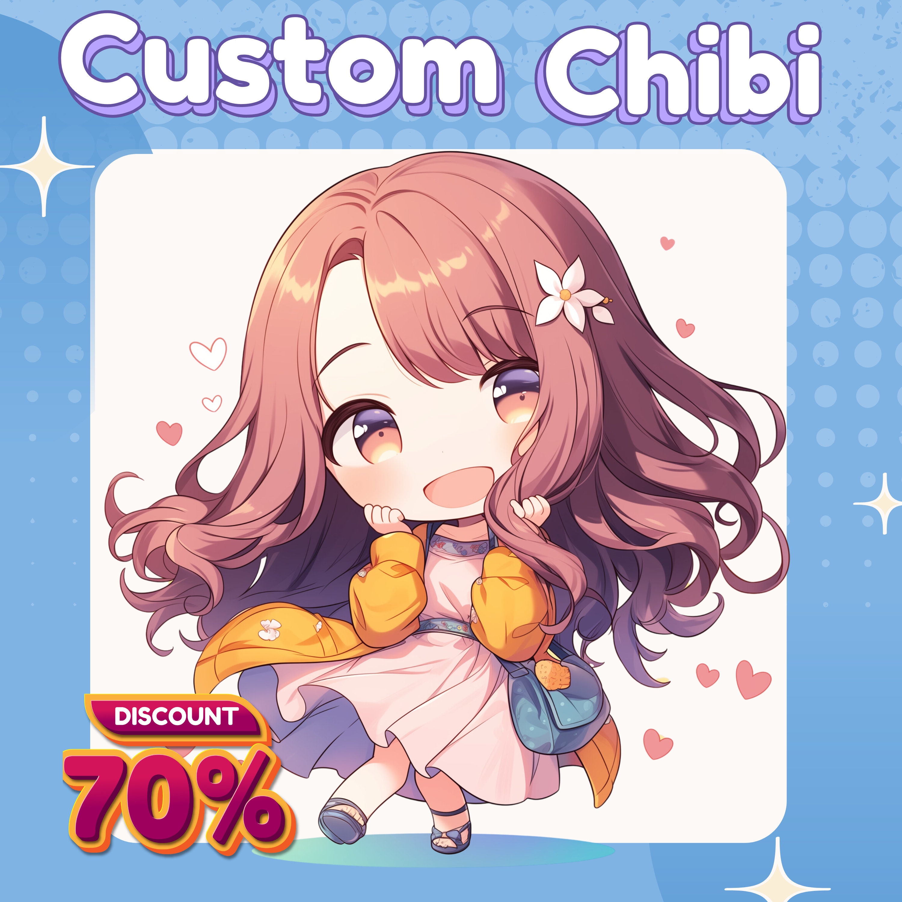 CUSTOM CHIBI, Chibi Character, Chibi Emotes, High Quality, Anime Art ...