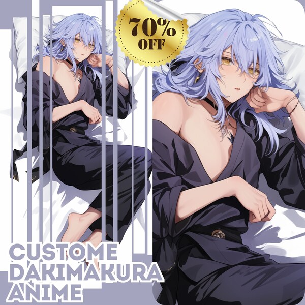 Anime Character Body Pillow Etsy 0953