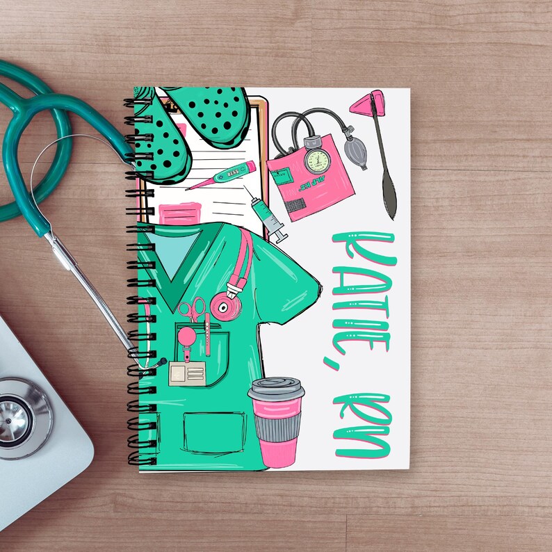 Personalized Nurse Gifts, Custom Nurse Notebook, Nurse Notebook With ...