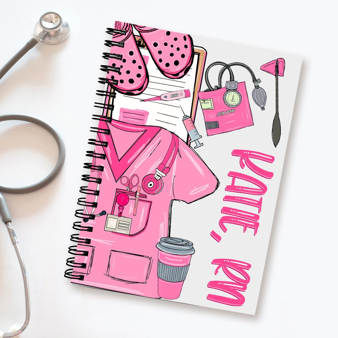 Personalized Nurse Gifts, Custom Nurse Notebook, Nurse Notebook With ...