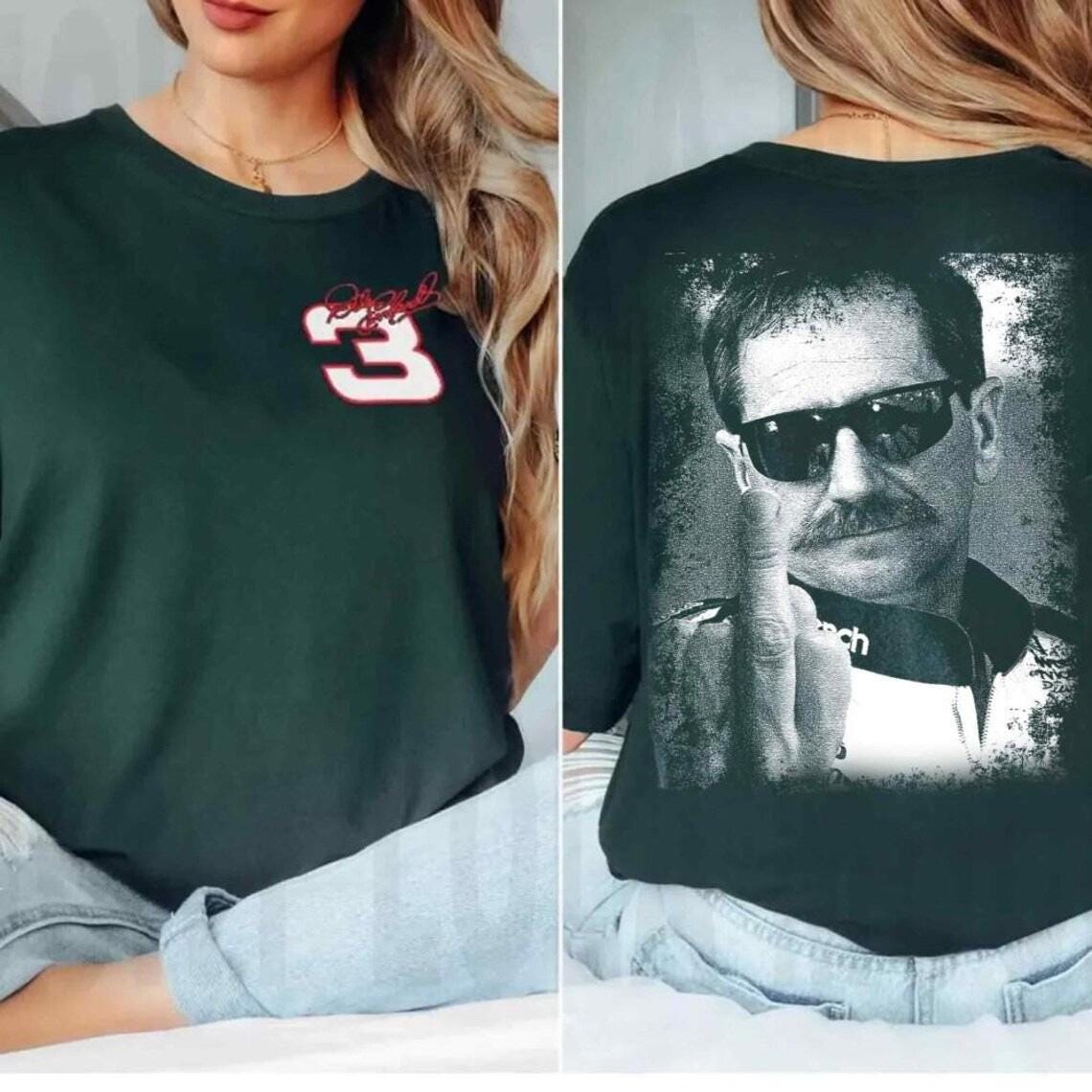 Dale Earnhardt Middle Finger Shirt, Two Side the Eras Tour Dale ...
