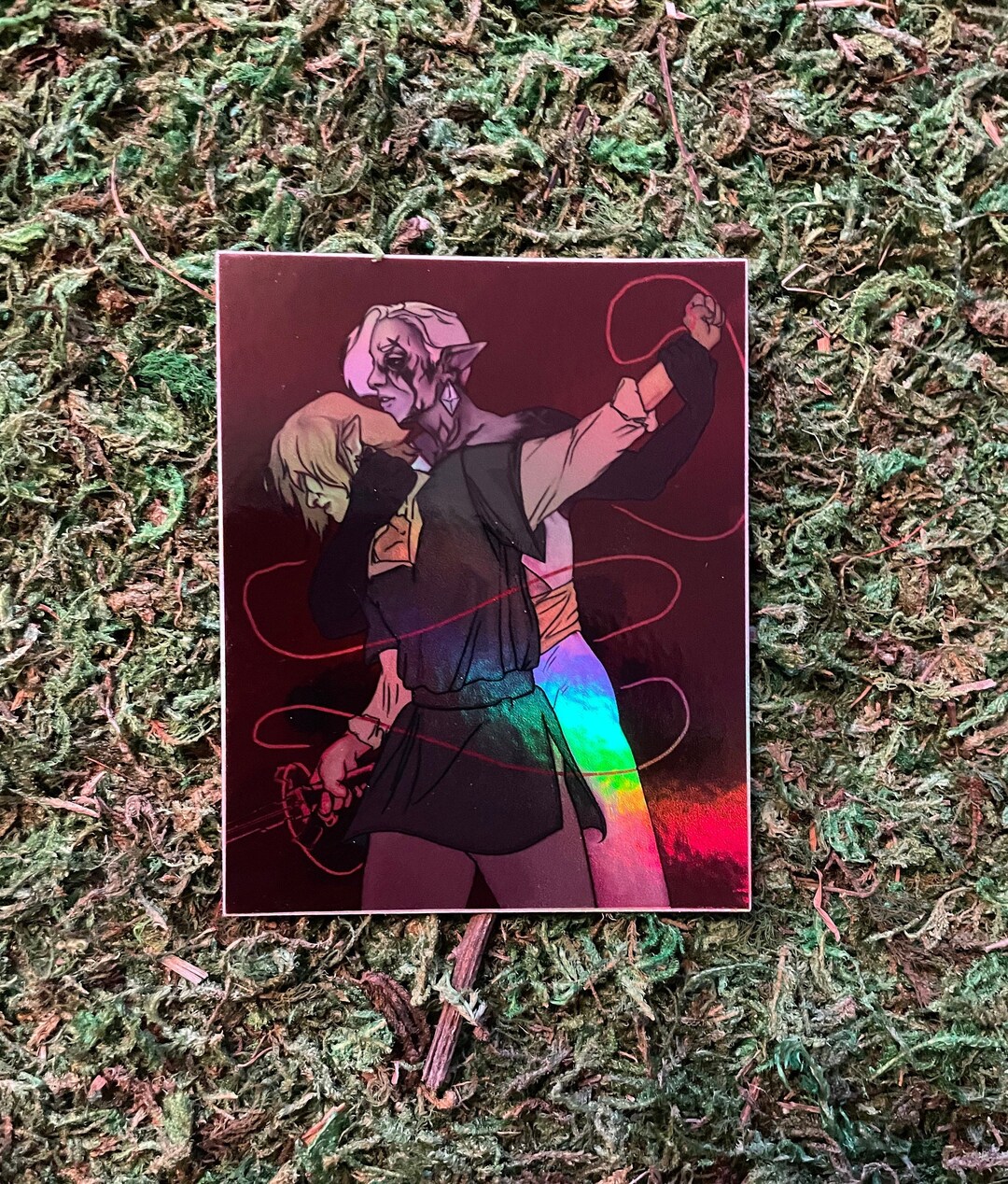 Red Fate - Sticker - Etsy