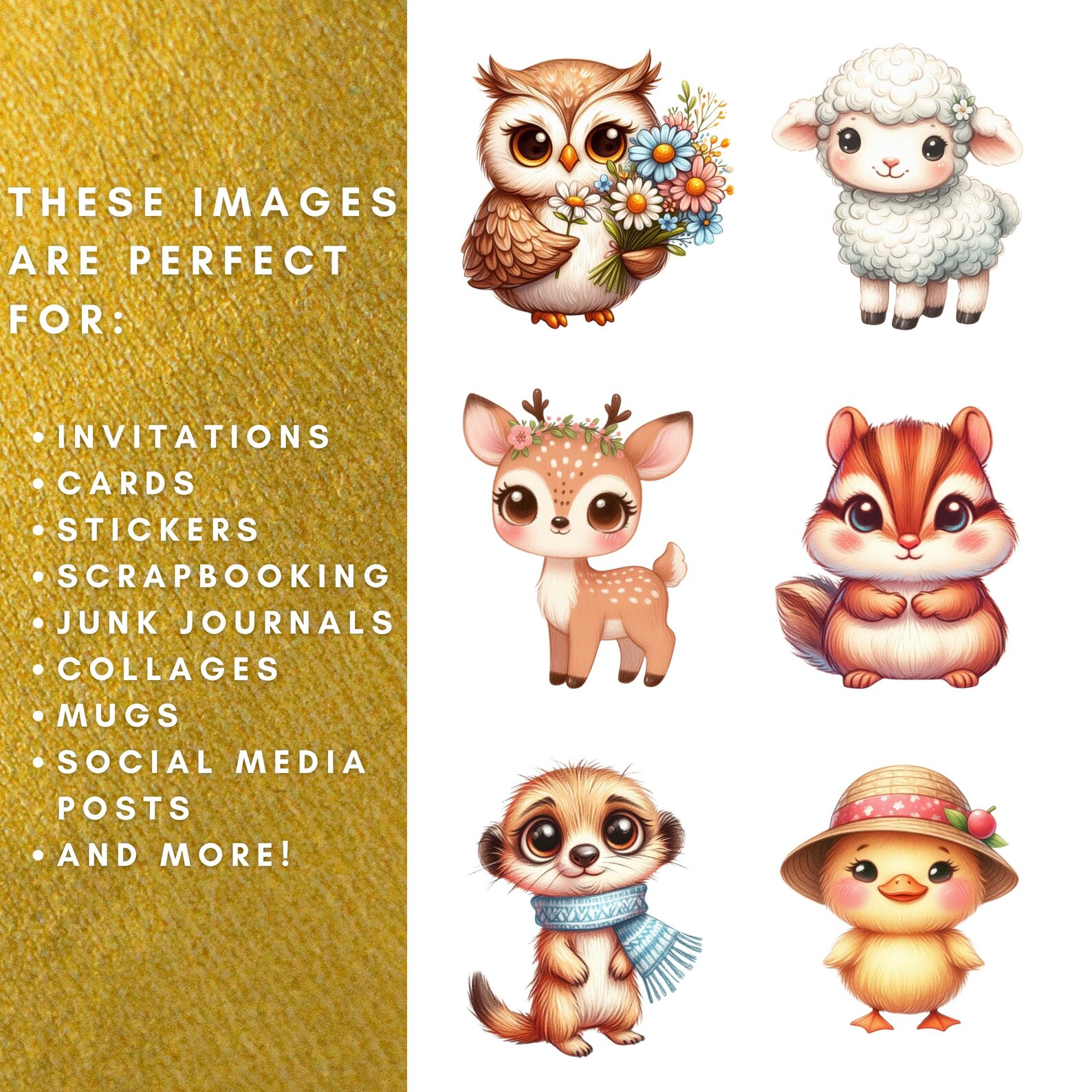 200 PNG SVG Cute Little Animal Clipart, Cute Animals, High Quality ...