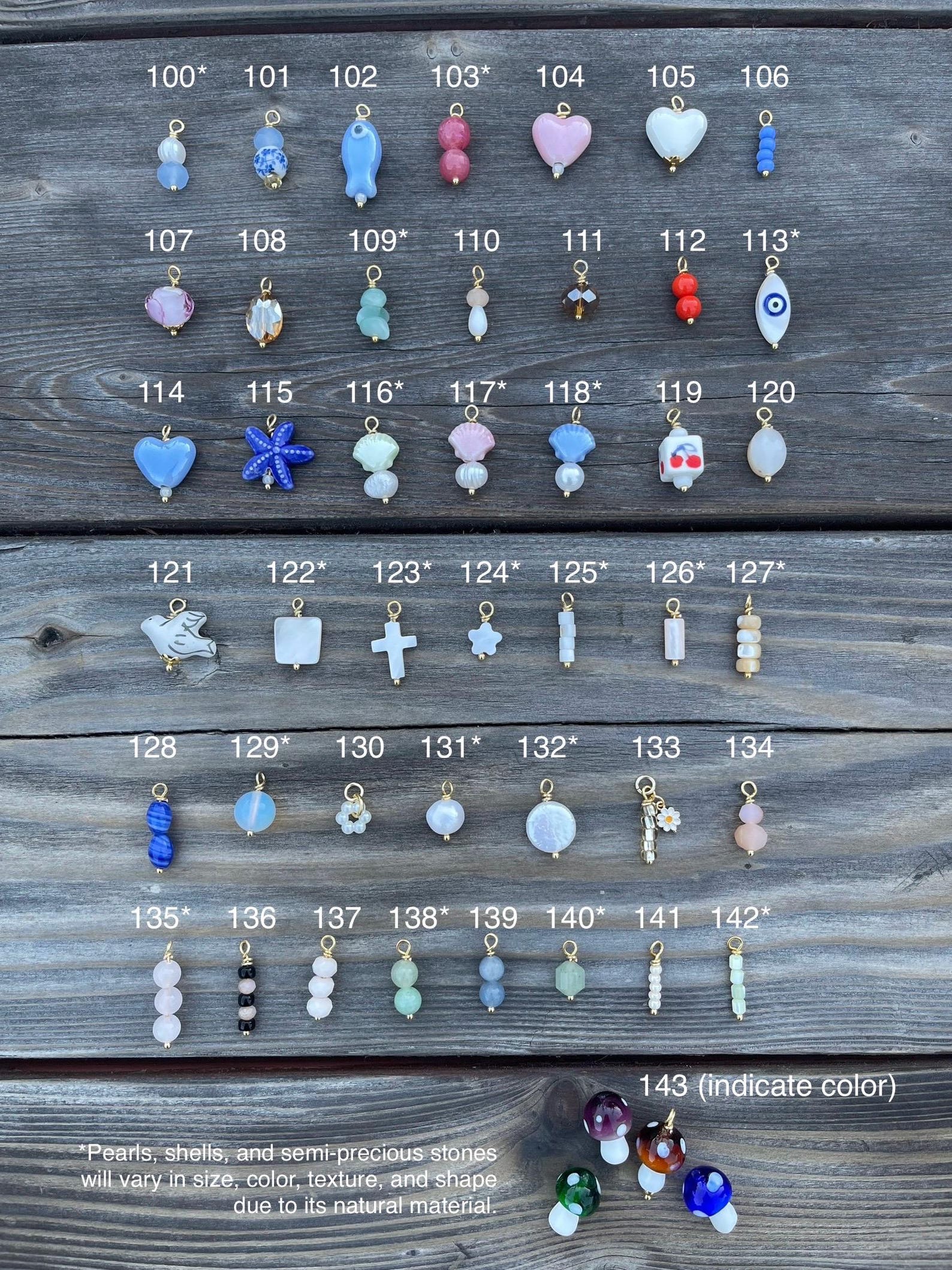 Add-on Individual Gold Charms 18k for Ruby & Ryan Custom Carabiner or ...