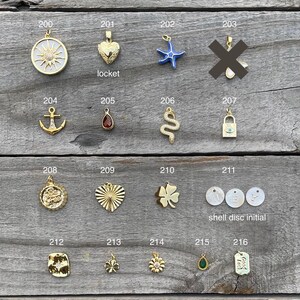 Custom Gold Colin Chain Charm Necklace - Etsy