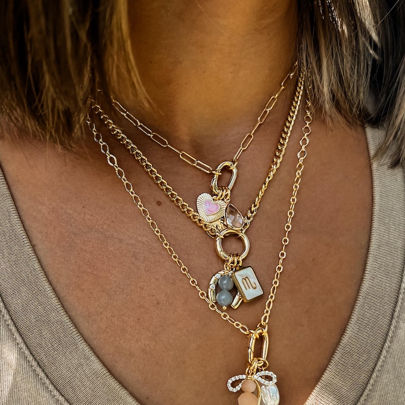 Charm Necklace - Etsy