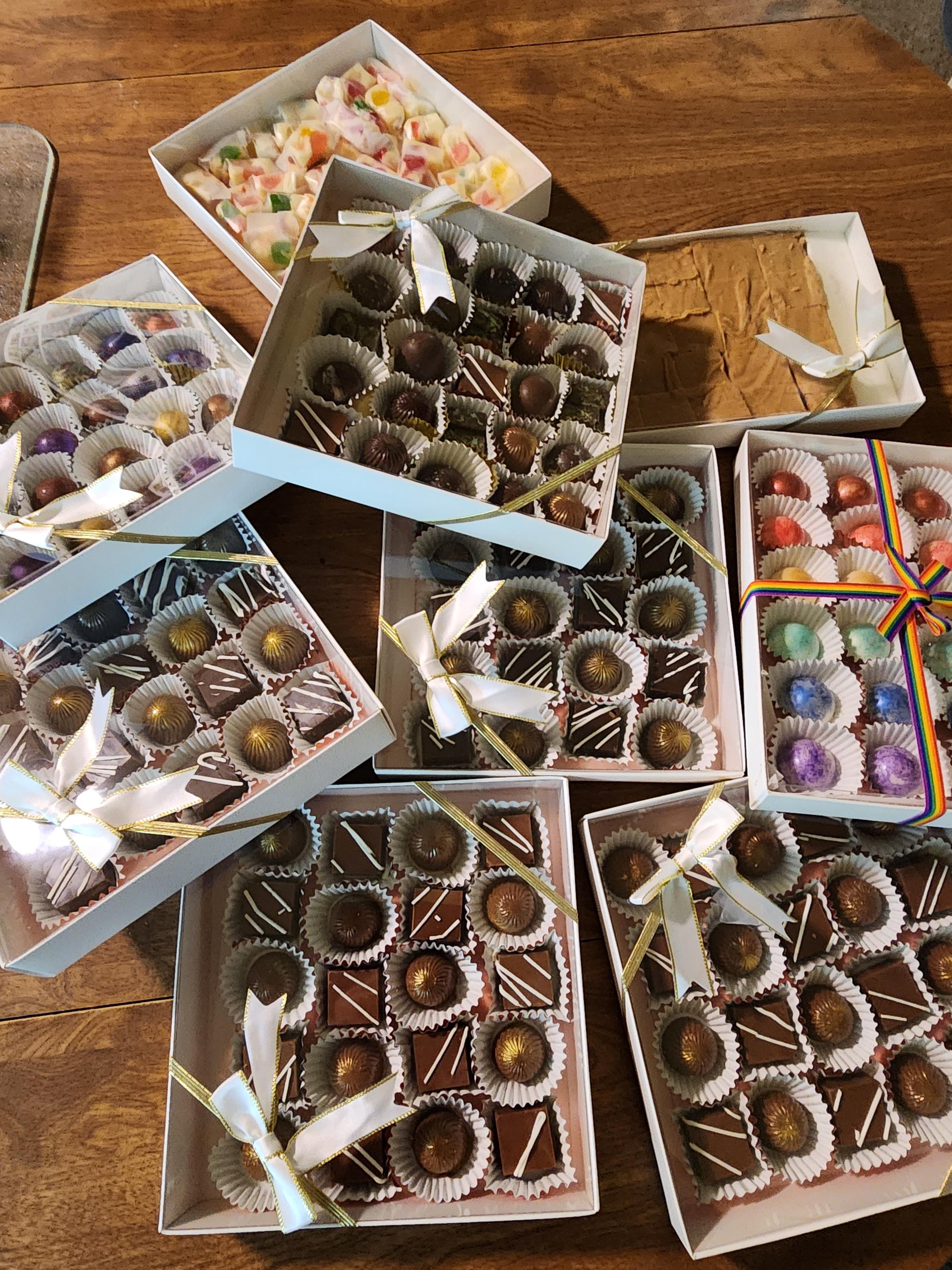 Chocolate Candy Gourmet Hand-made Truffles - Etsy