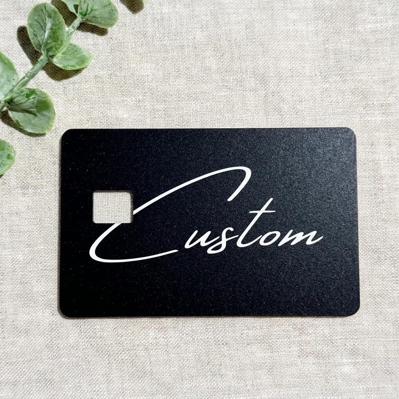 Custom Credit Card Skins - Etsy UK