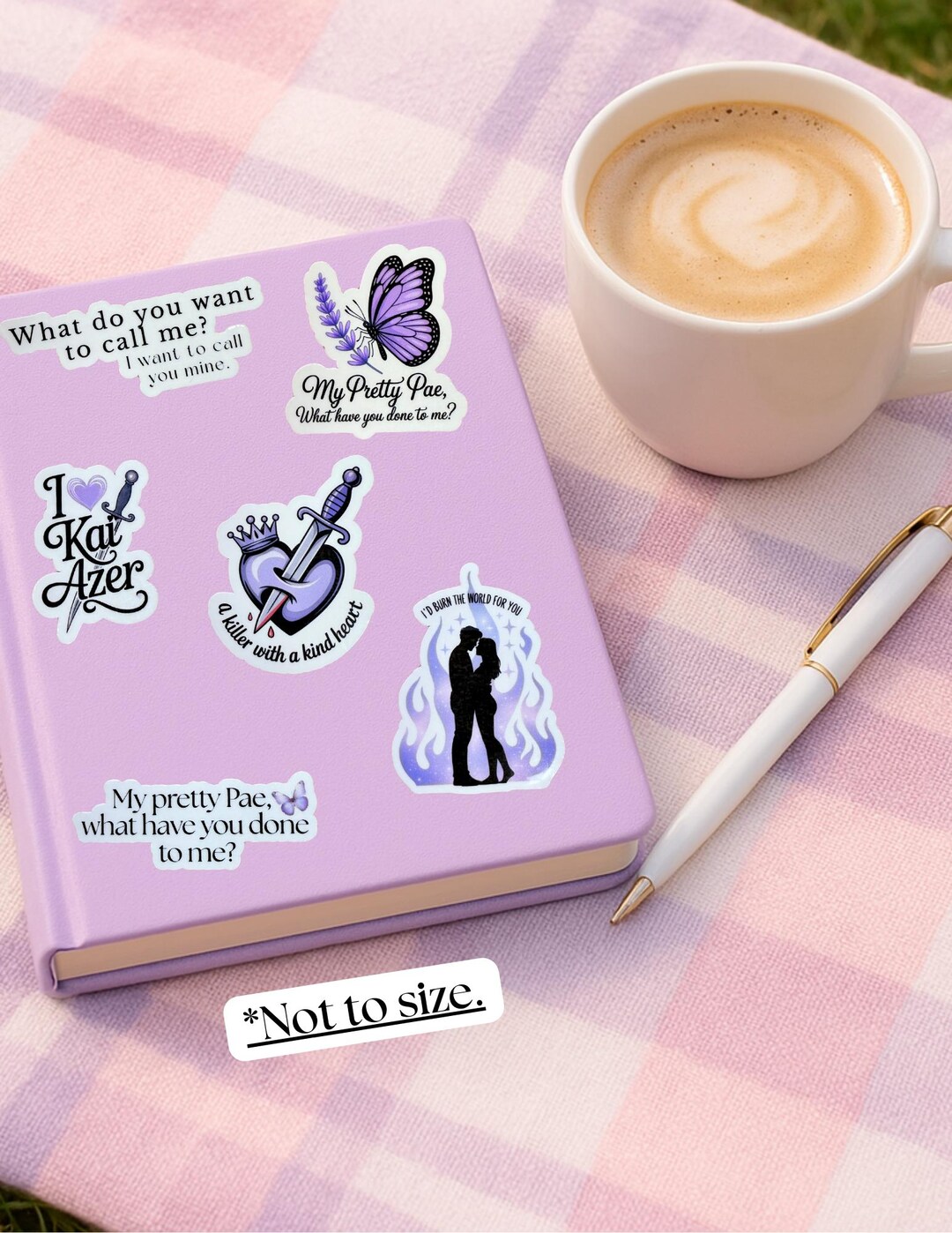 Powerless Sticker Set – Bookish Fantasy Vinyl Decals Inspired by ...