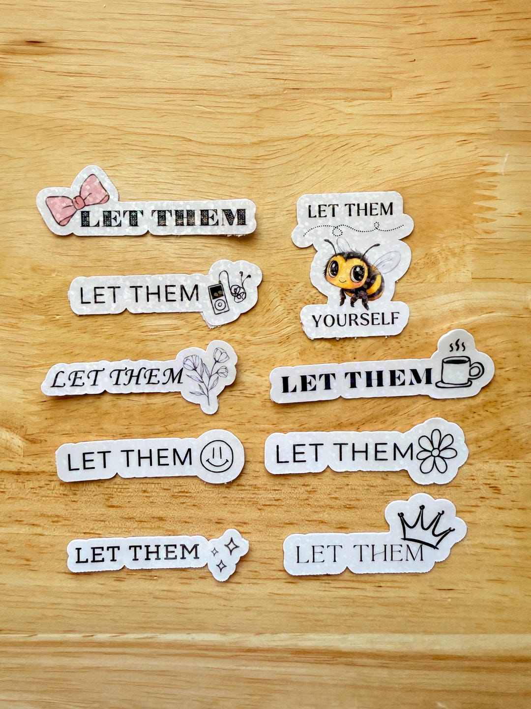 Let Them Stickers/ Vinyl/ Classy/ Mental Health Matters/ Positivity ...