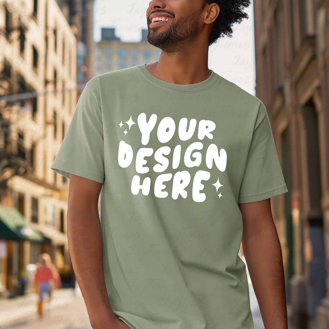 Comfort Colors C1717 Bay Shirt, CC Mockup, Bay Mockup, Unisex Sizing ...