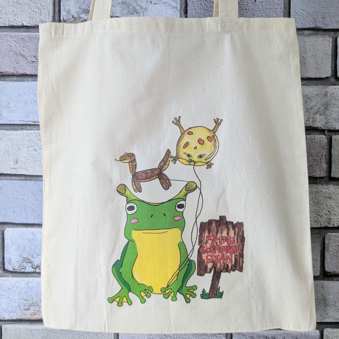 Ogre Frog Frog Tote Bag - Etsy