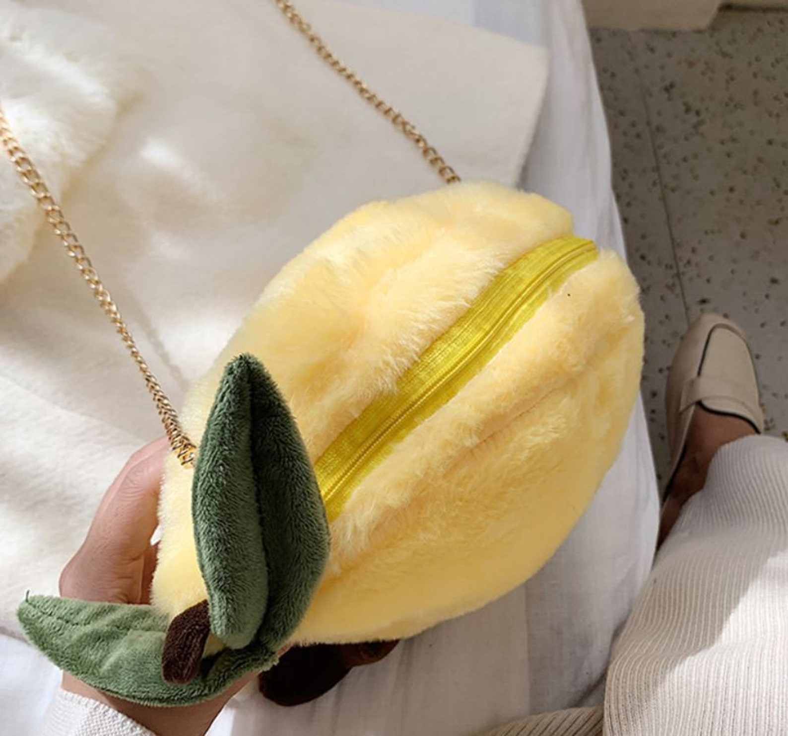 Lemonade Bag the Lemon Soft Toy Children Bag Fruit Bag | Etsy