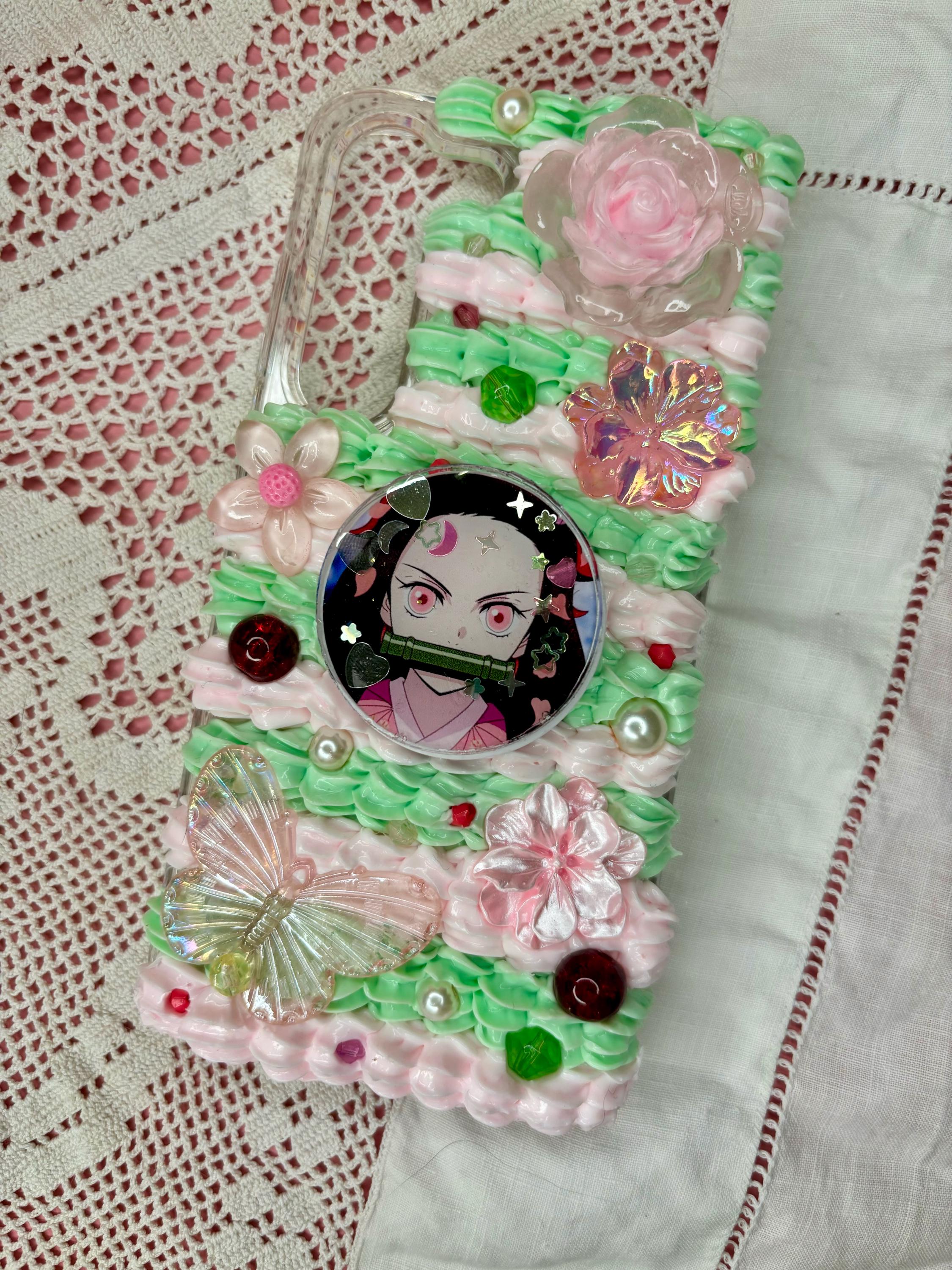 Custom Anime/game Decoden Case - Etsy UK