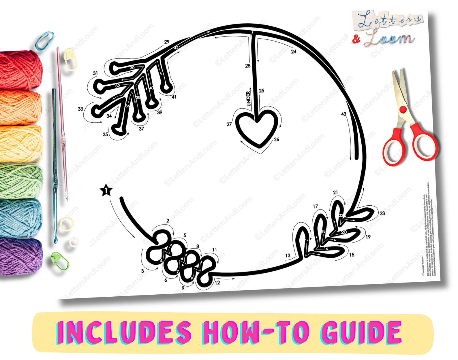 Wreaths & Frames Premium Knitted Wire Art Templates, 16 Templates, Wire ...