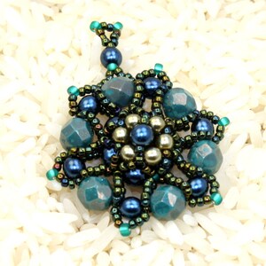 Beading Pattern, Star & a Wish Pendant Tutorial, Instant Download, Seed ...