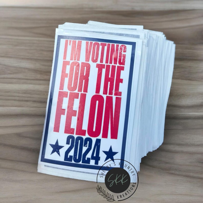 I'm Voting for the Felon T-shirt, Trump Tees, Im Voting Felon ...
