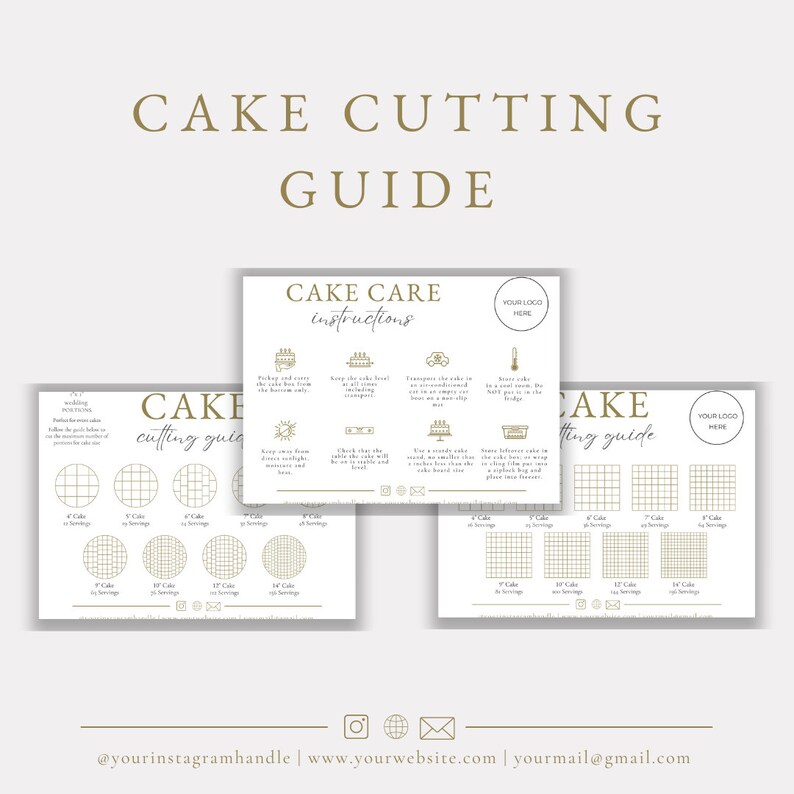 Editable Wedding Cake Contract Template, Wedding Cake Order Form, Cake ...