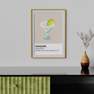 PANTONE Daiquiri Cocktail A4 Poster - Etsy