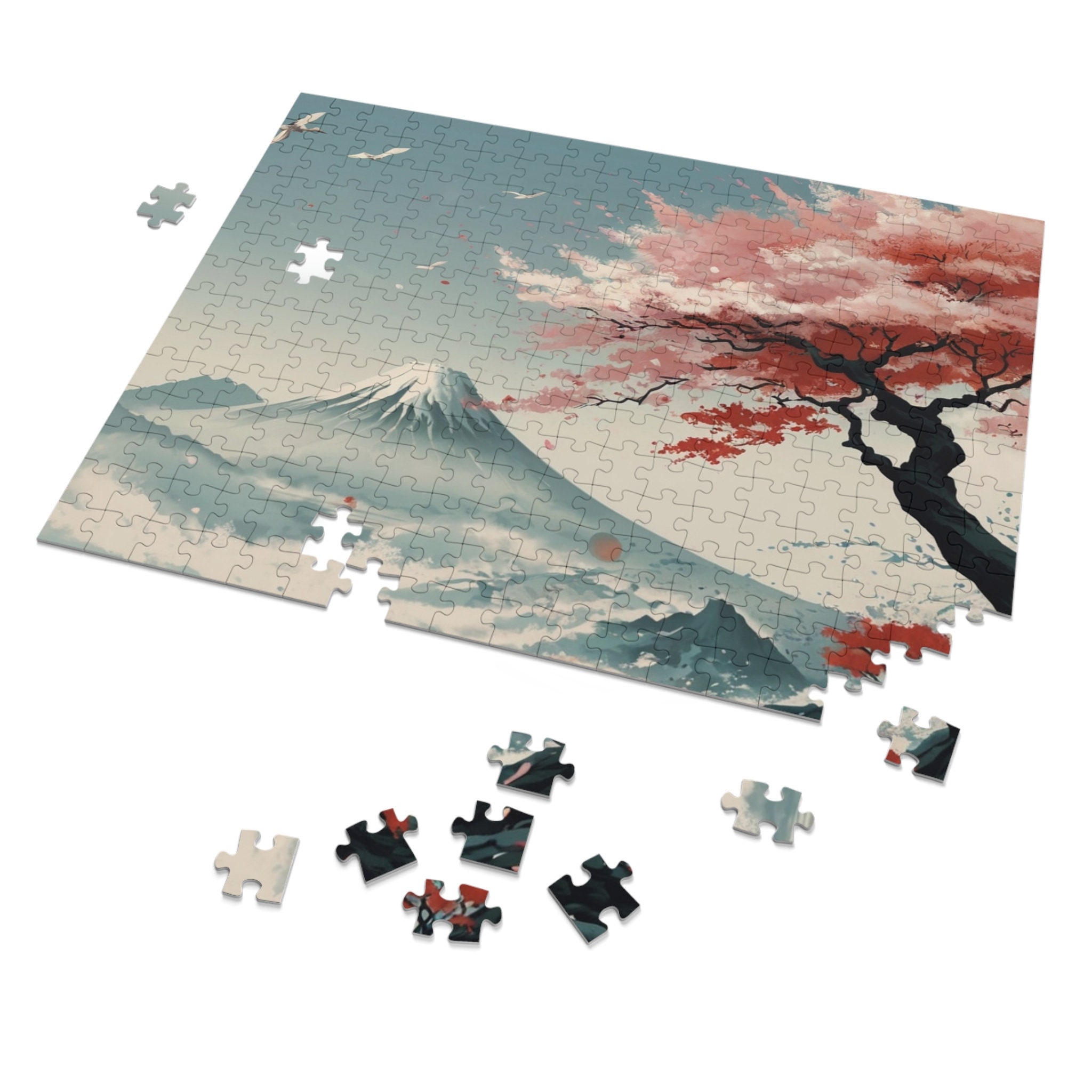 Japanese Winds Jigsaw Puzzle - Etsy