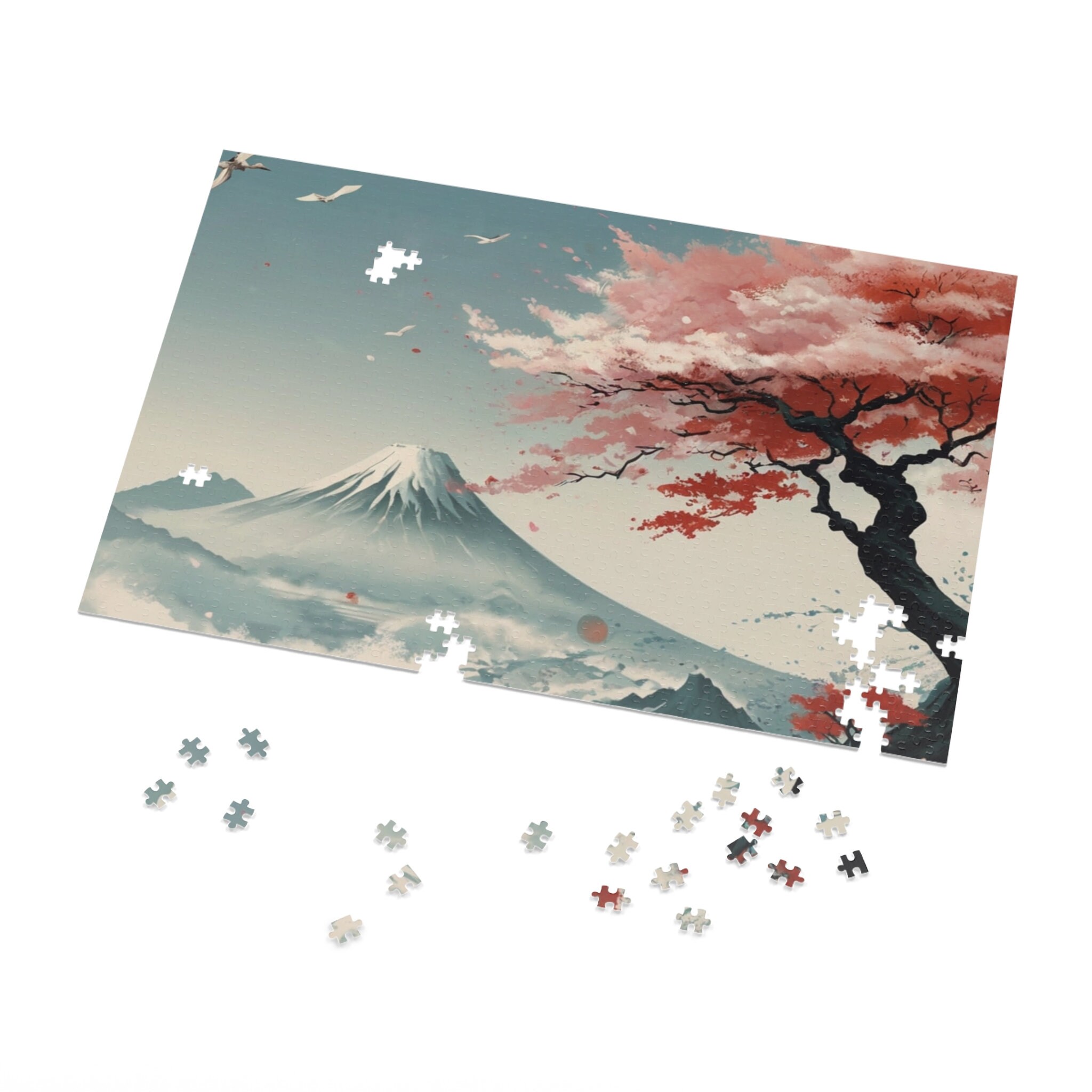 Japanese Winds Jigsaw Puzzle - Etsy