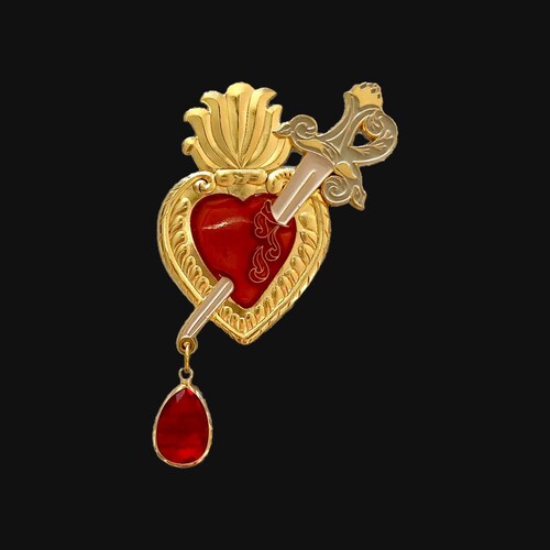 Sacred Heart Pin Holy Spirit Pin Jesus Pin Catholic Pin - Etsy