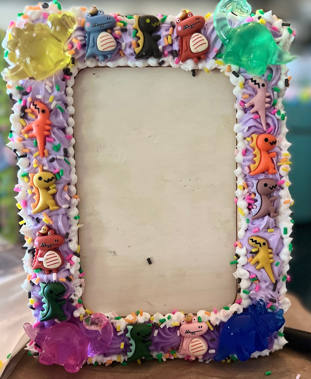 Decoden Fake Cake Whipped Cream Dinosaur Frame - Etsy