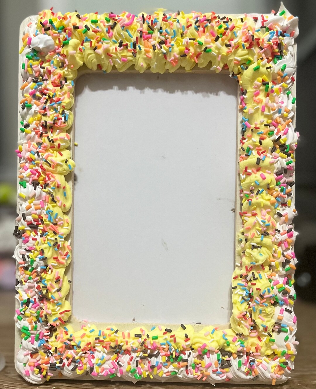 Decoden Fake Cake Sprinkle Frame - Etsy