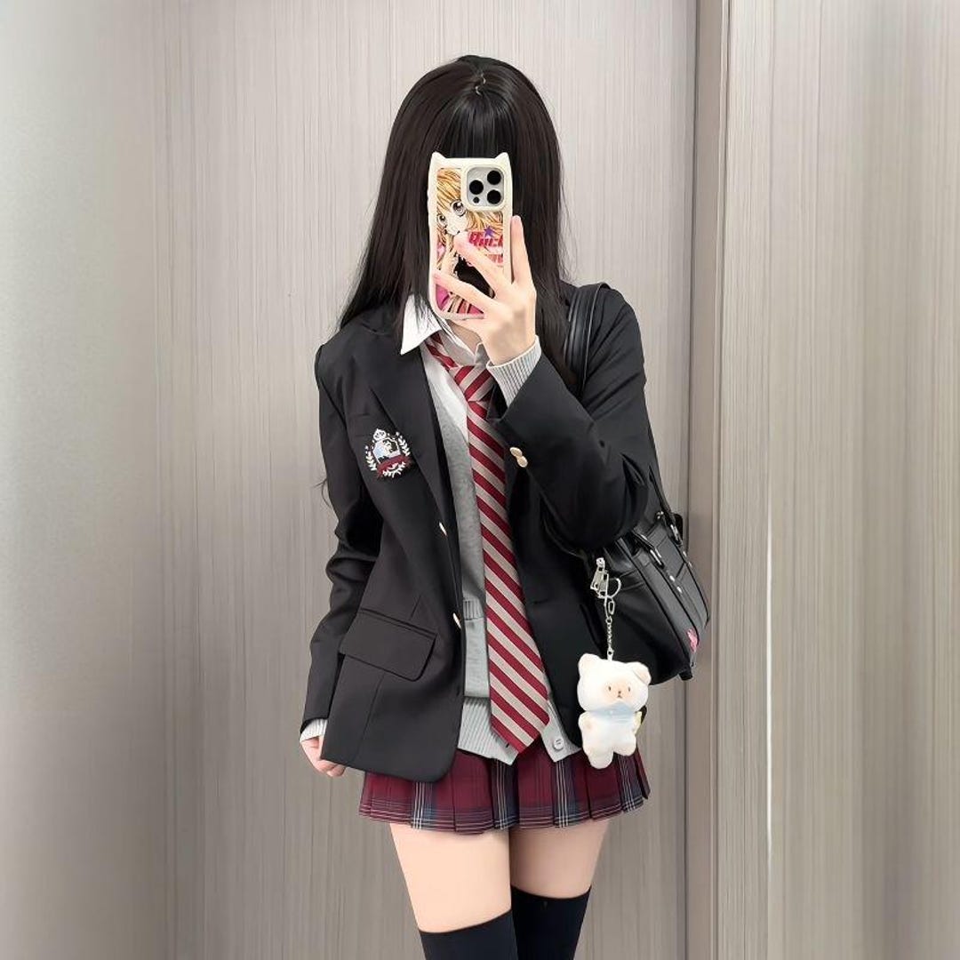 Japanese School Suit, Japanese School Uniform Cosplay Top, Cosplay Suit ...