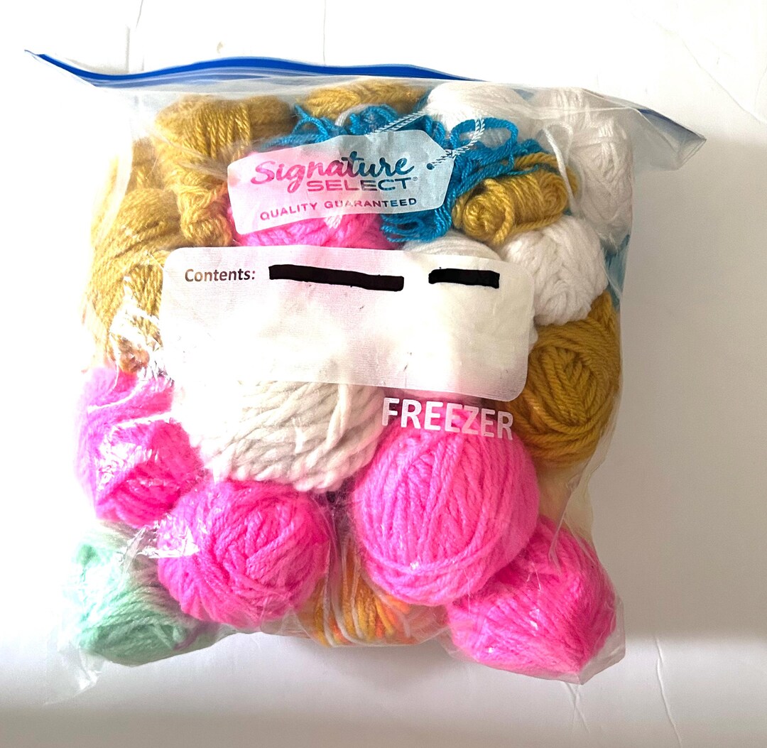 Yarn Scraps. Balls of Yarn, Mostly Acrylic Yarn, Destash, Crafting ...
