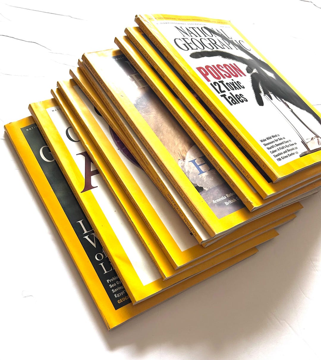 Vintage National Geographic Magazines (1970s–2000s), Retro Issues for ...