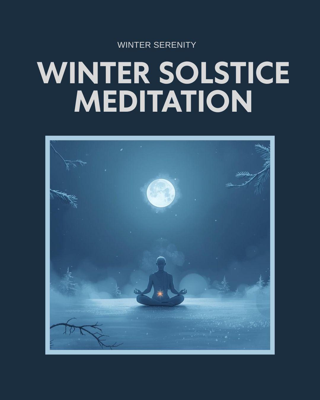 Winter Solstice Hypnosis Script, Guided Meditation for Stillness ...