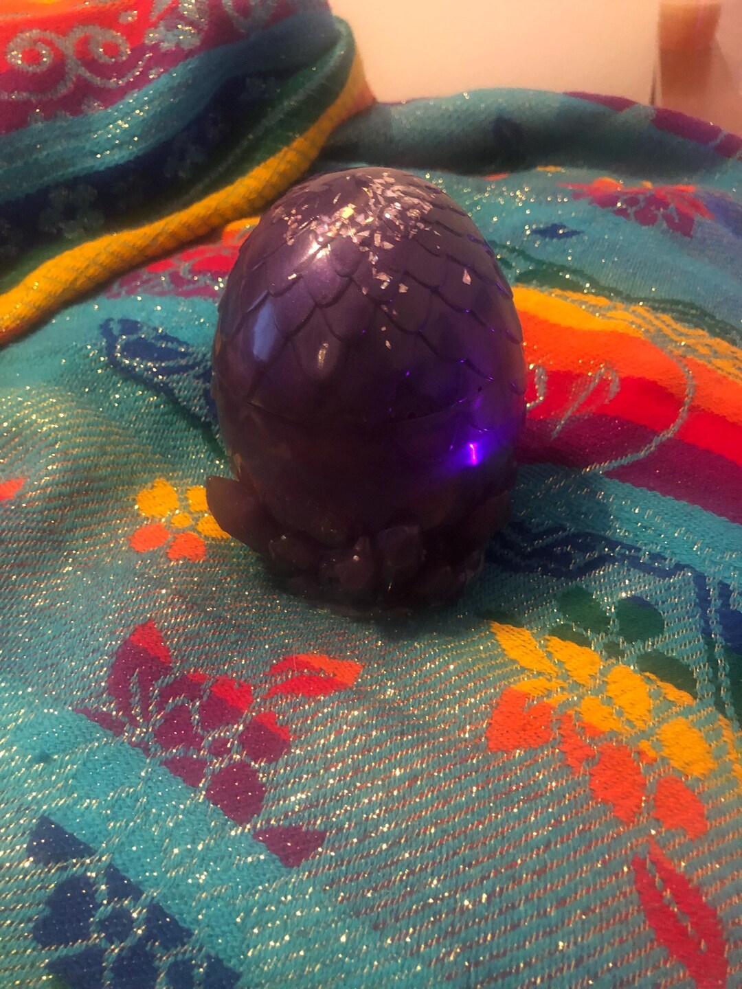 Magical Dragon Egg Keepsake Box, Custom Color and Glitters - Etsy